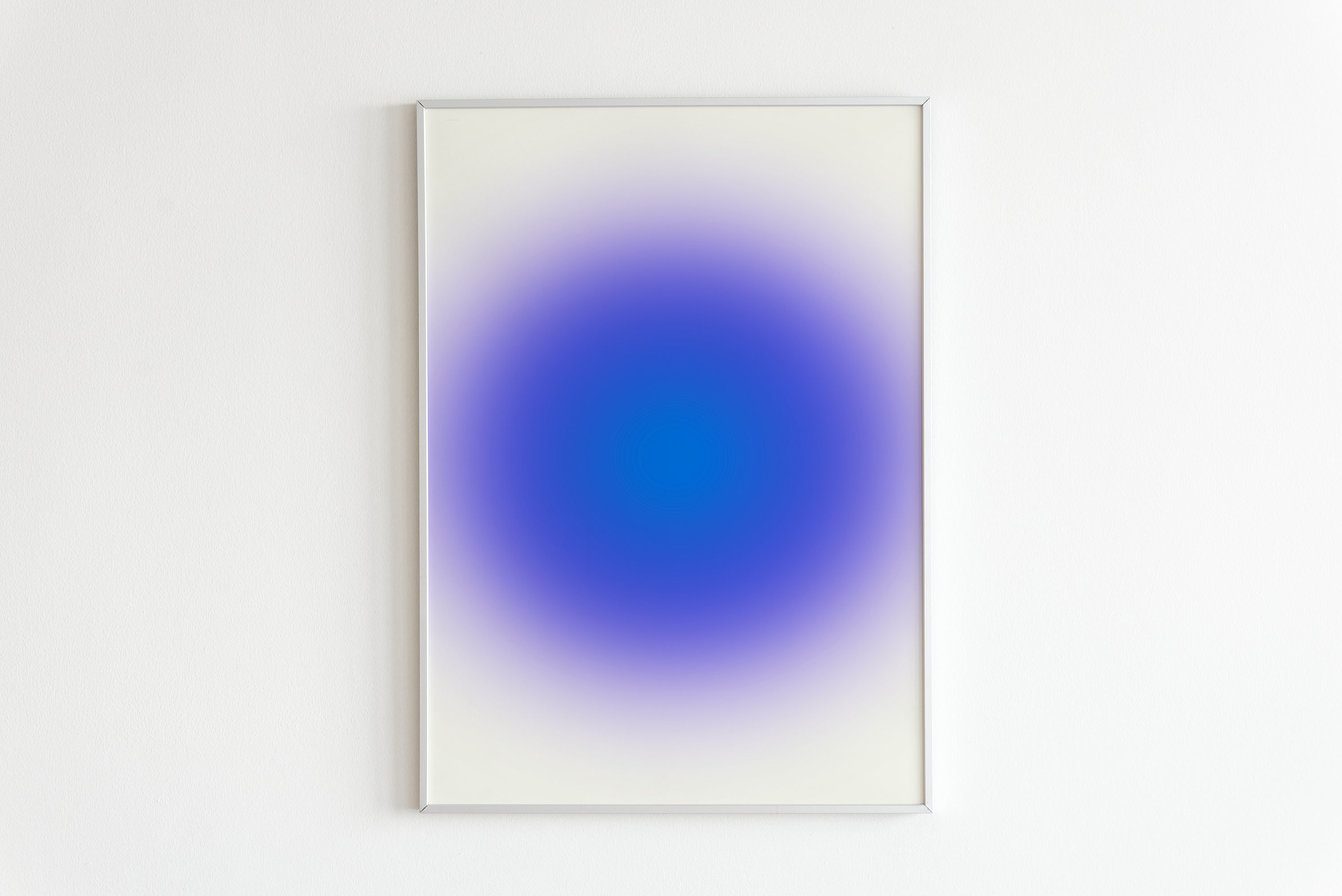 Blue Glowing Gradient Wall Art Printable Gradient Wall Art - Etsy