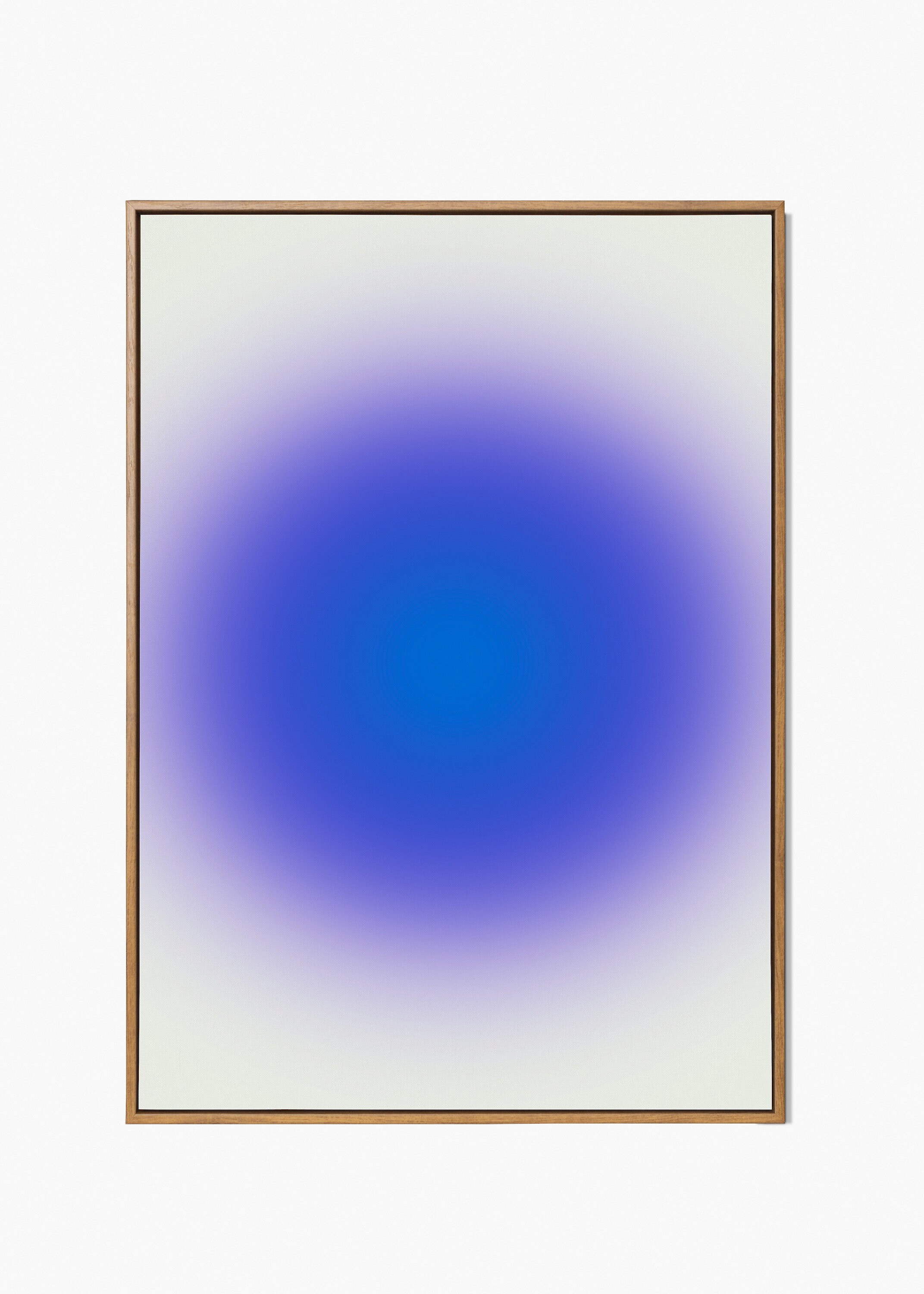 Blue Glowing Gradient Wall Art Printable Gradient Wall Art - Etsy