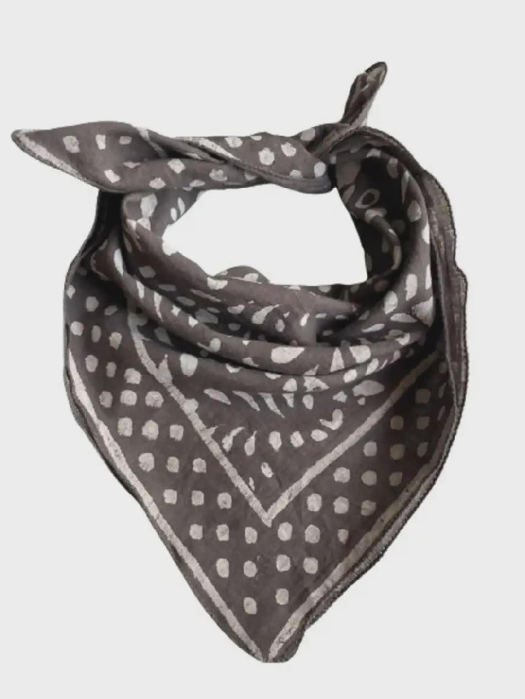 100% Cotton Bandana Face Cover Neckerchief Head-wrap Vintage Napkin ...