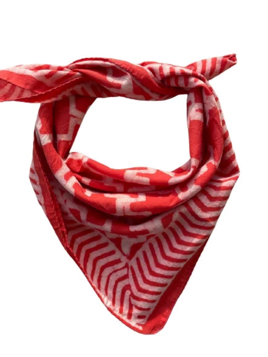 100% Cotton Bandana Face Cover Neckerchief Head-wrap Vintage Napkin ...