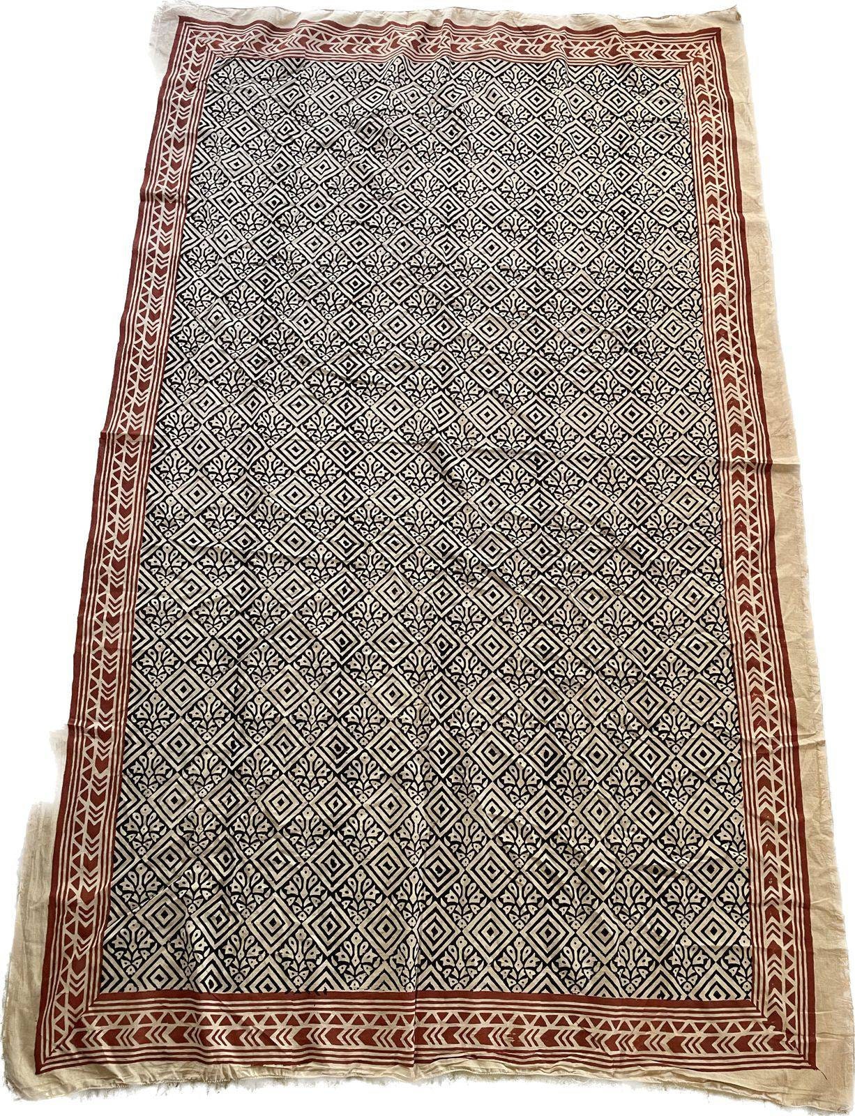 Hand Block Printed Cotton Sarong Long Scarf Fashion Pareo - Etsy