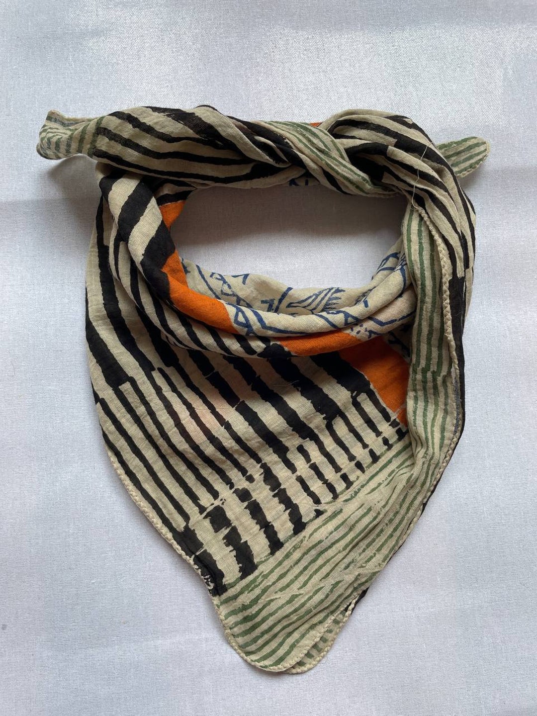 Women's Hair Scarf Long Tail Scarf Head Scarf Hair Tie Pony Tail Tie ...