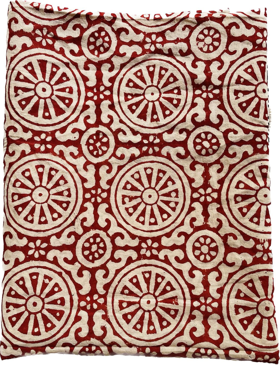 Indian Block Print Indian Cotton Hand Stamped Printing by - Etsy