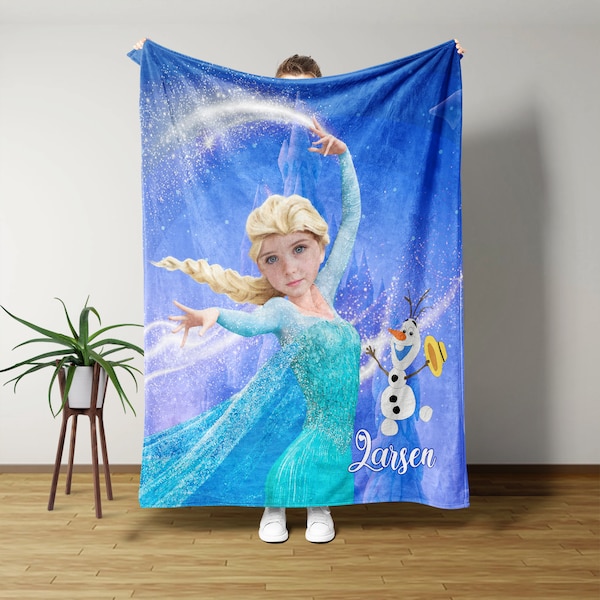 Frozen Customize Blanket - Etsy