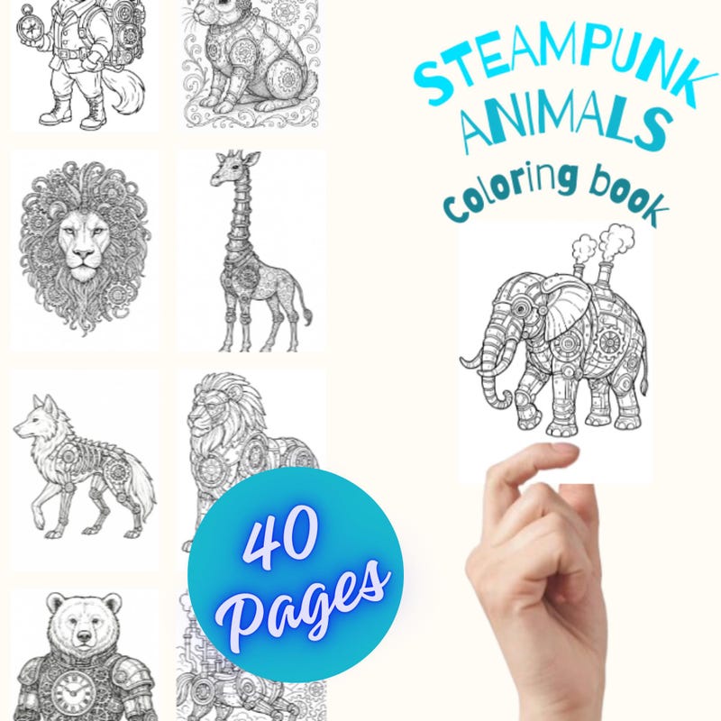 Steampunk Animals - Etsy