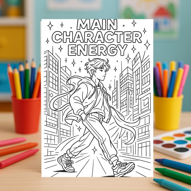 30 K-POP Gen Z Slang Coloring Pages for Teens & Adults | Viral Internet ...