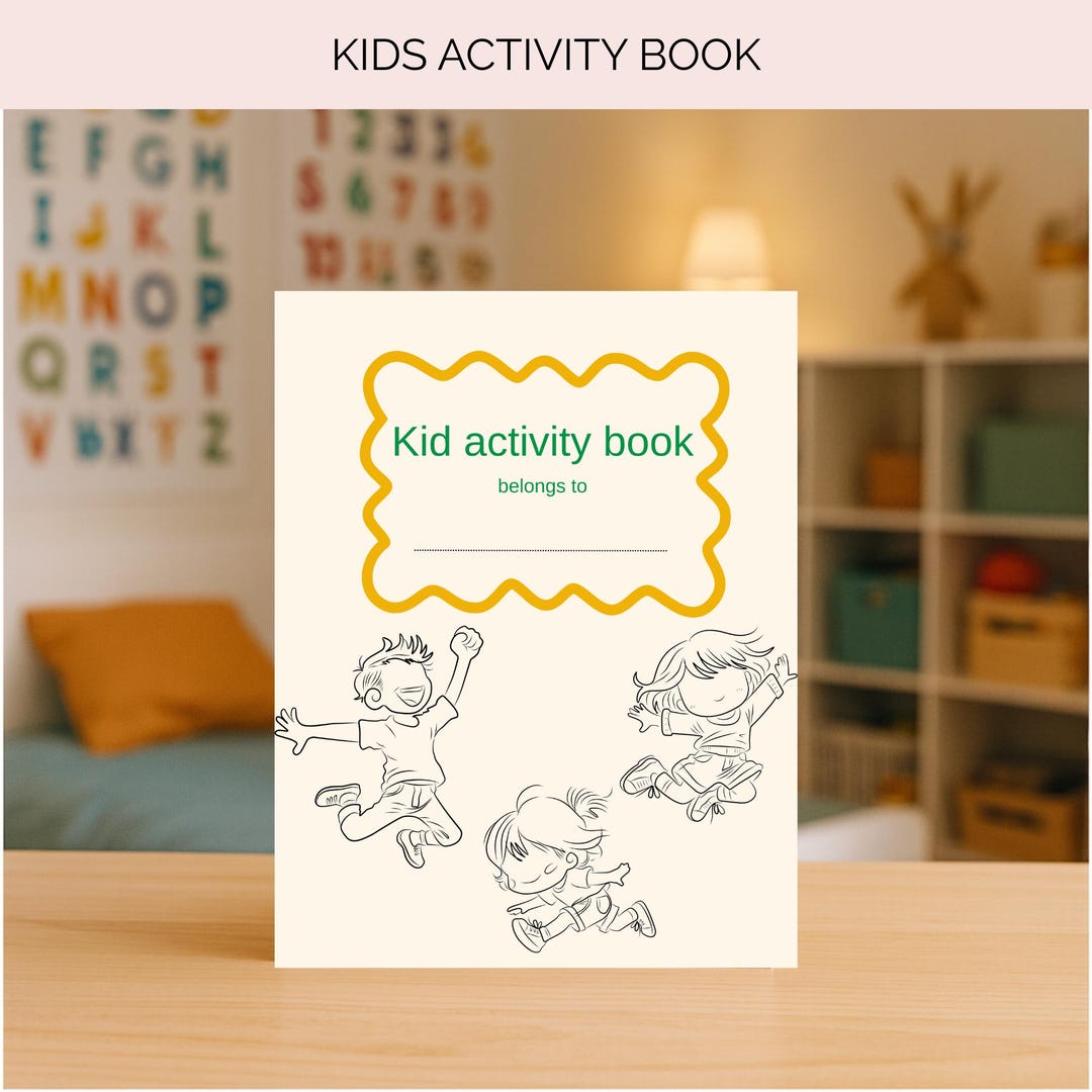 Kids Activity Book PDF | Printable Educational Worksheets | Fun ...