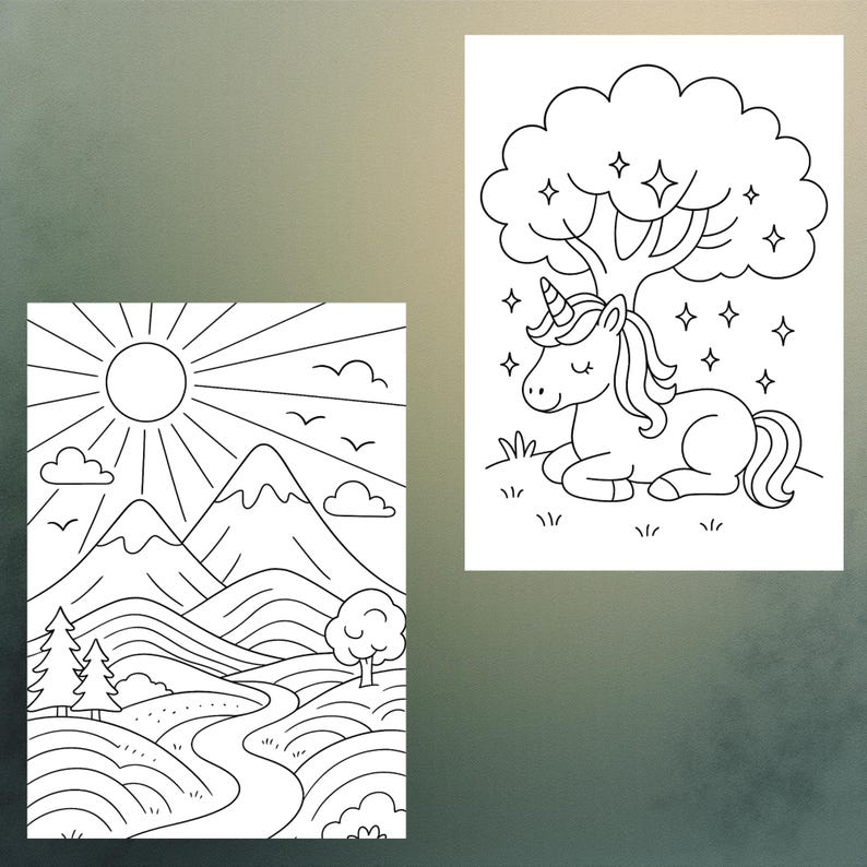 40 Calm & Focus Coloring Pages for Kids | ADHD and Anxiety Relief ...
