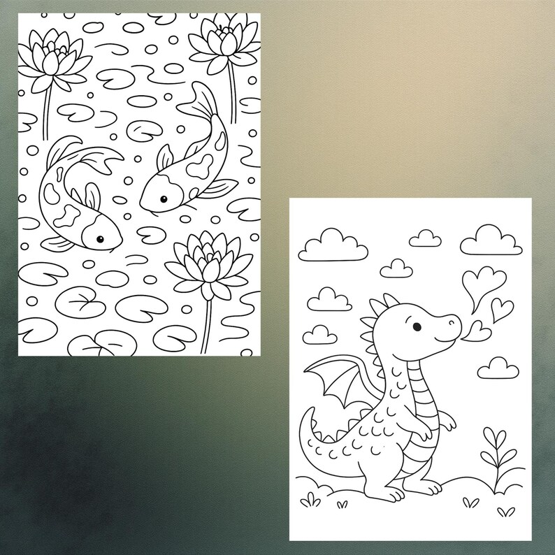 40 Calm & Focus Coloring Pages for Kids | ADHD and Anxiety Relief ...