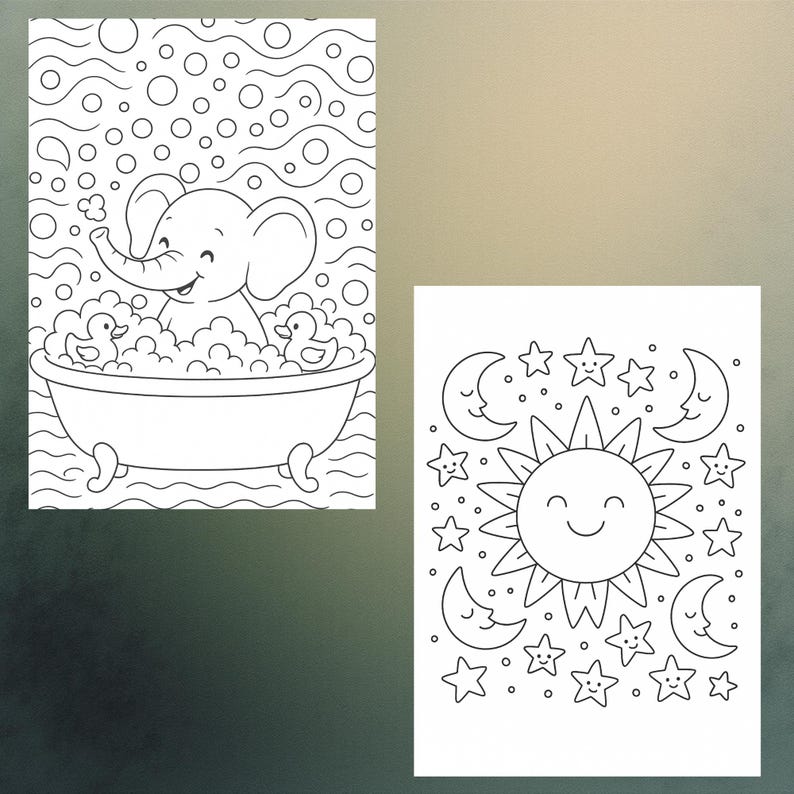 40 Calm & Focus Coloring Pages for Kids | ADHD and Anxiety Relief ...