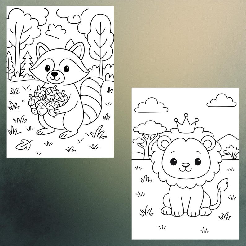 Coco Wyo Style Coloring Pages for Kids | Cute Whimsical Printable ...