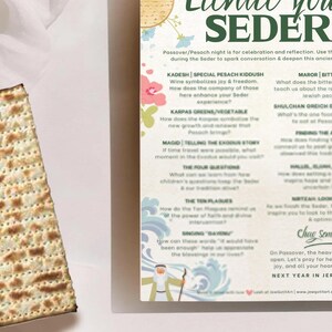 Interactive Passover Seder Question Printable Passover Table Game ...