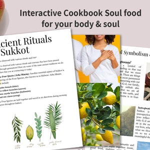 Download Sukkot Cookbook & Spiritual Preparation, Recipes, Lulav Etrog ...