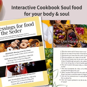 Tu Bishvat Cookbook Hardcover Book Recipes Blessings Spiritual Gift ...