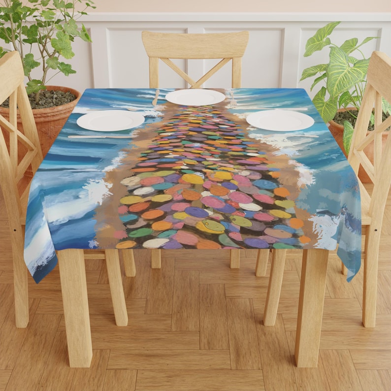 Passover Splitting of the Sea Table Runner Tablecloth Pesach Gifts ...