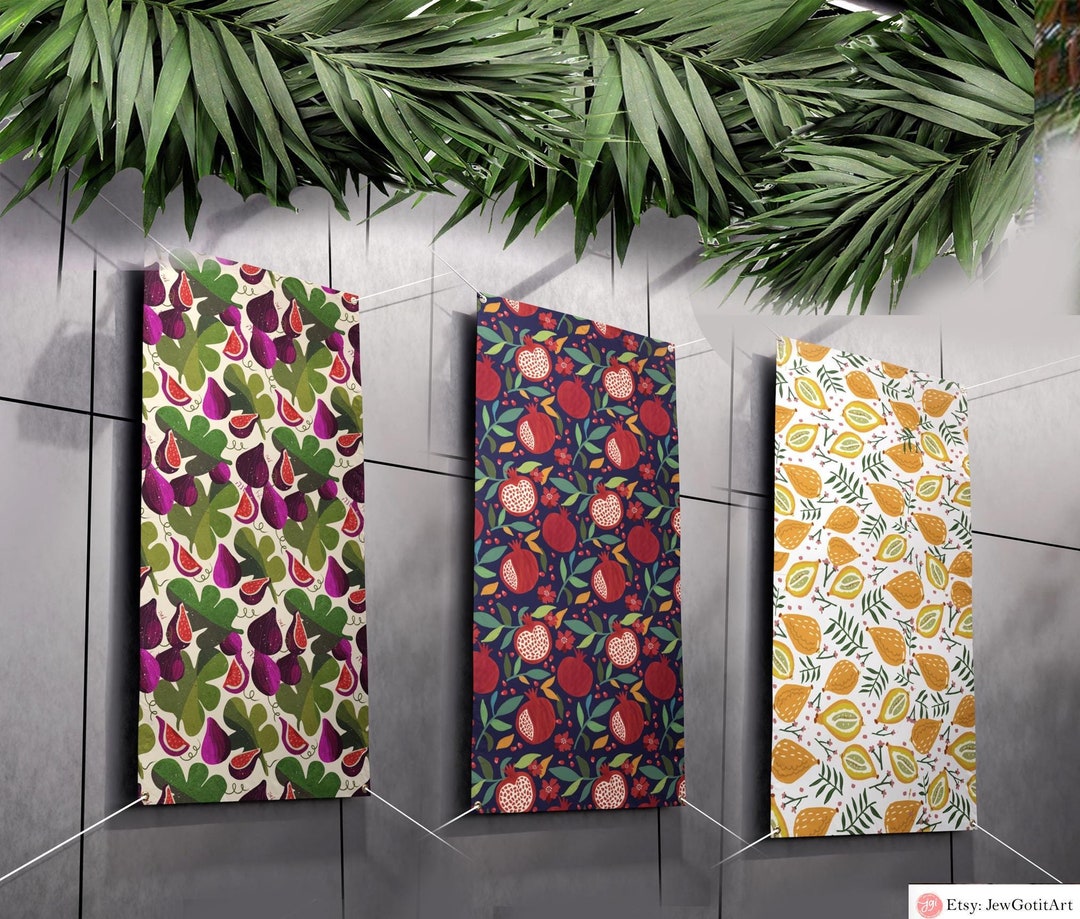 Sukkot Decoration Personalized Wall Art Israel Sukkah Decoration Sukkah ...