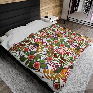 7 Species of Israel Blanket Velveteen Plush, Throw Blankets, 30x40 ...