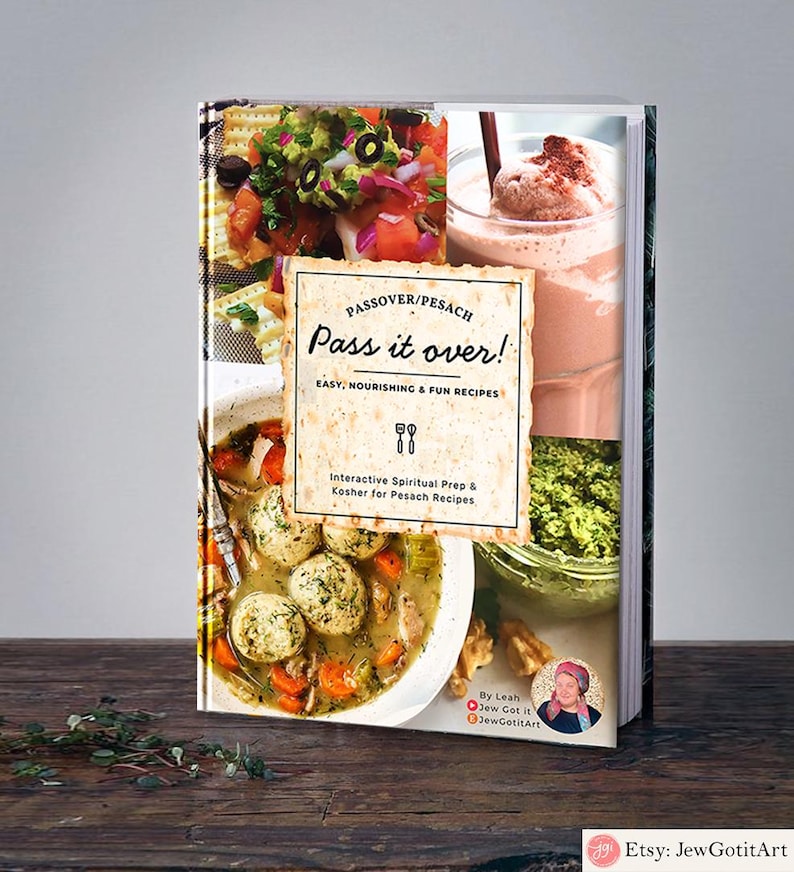 Passover Cookbook Hardcover | Kosher for Pesach Recipes | Jewish ...