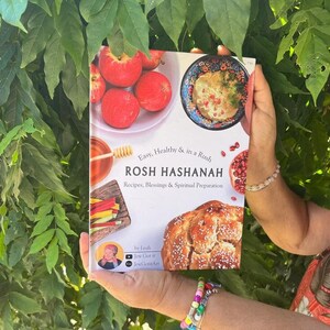 Rosh Hashanah Cookbook, Hardcover Book, Recipes, Blessings, Spiritual ...