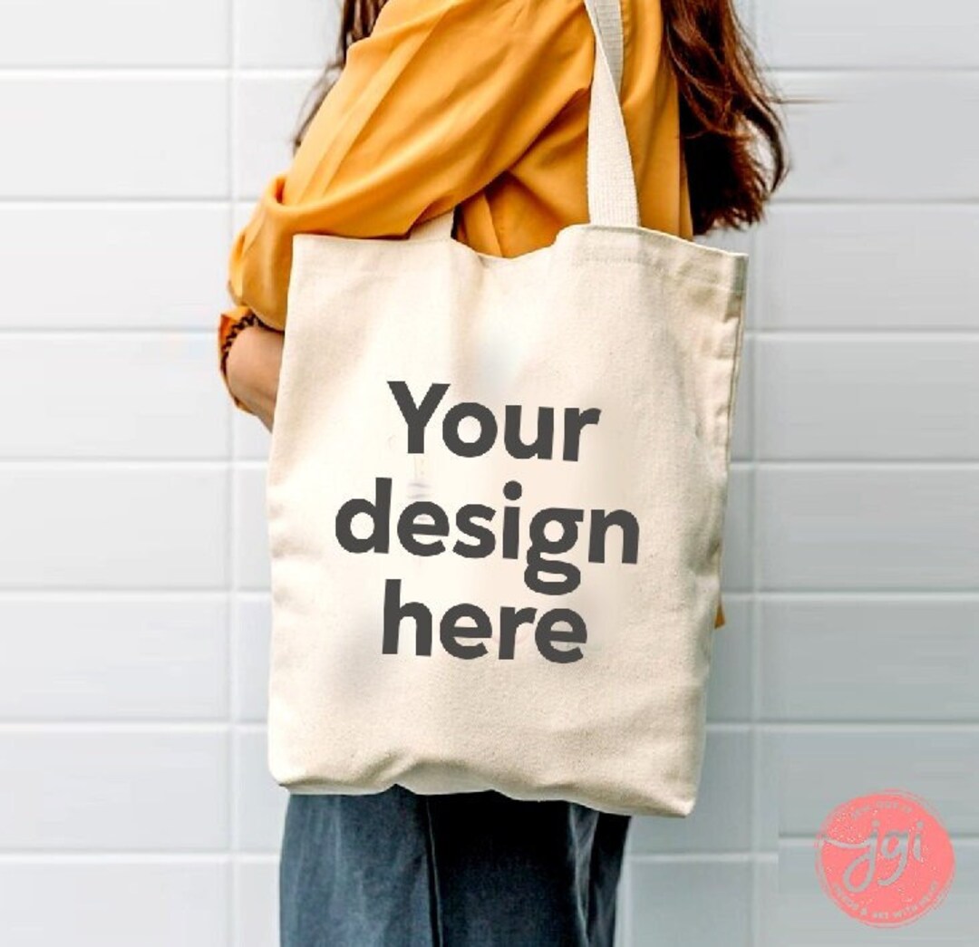 Custom Text/photo Tote Bag, Personalized Name Bag, Custom Photo Bag ...