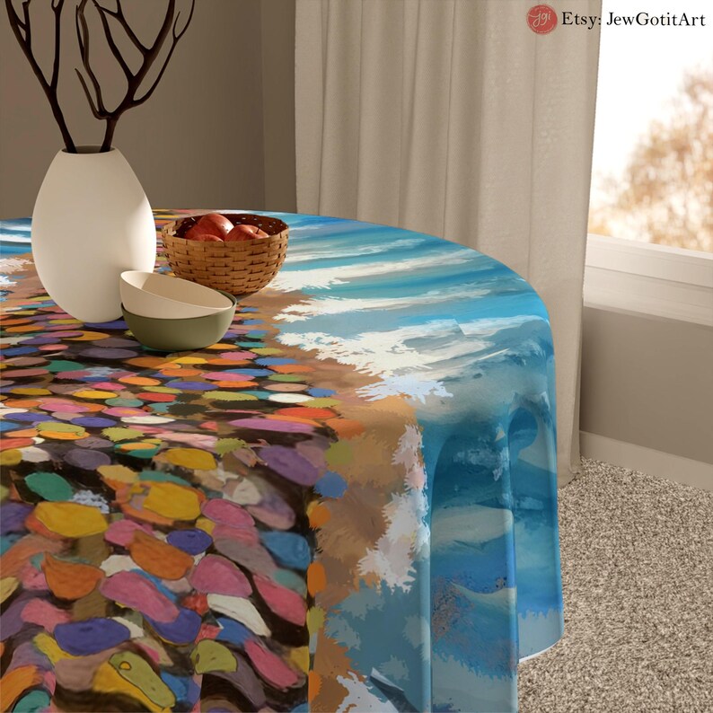 Passover Splitting of the Sea Table Runner Tablecloth Pesach Gifts ...