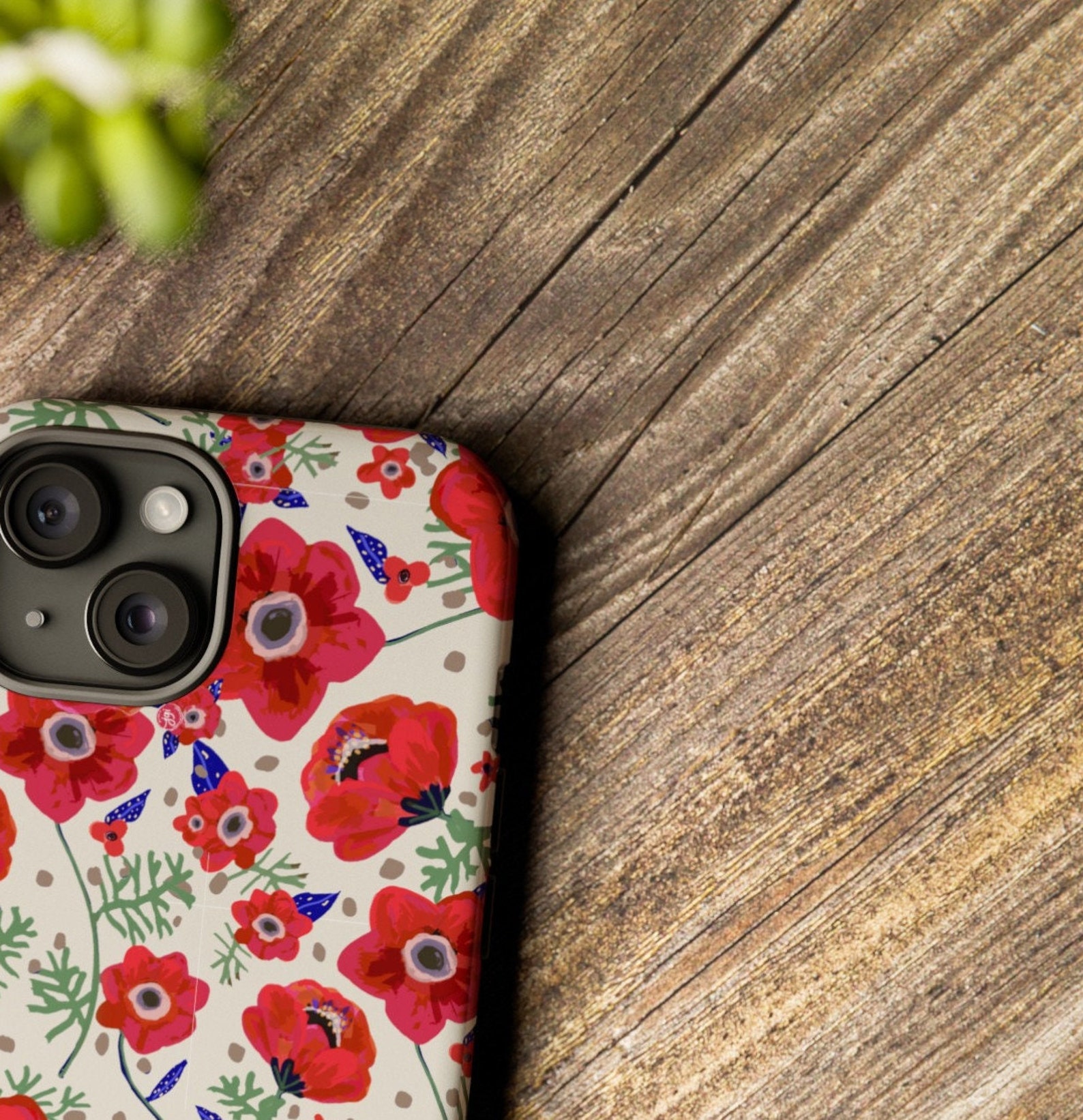 Kalanait Flower of Israel Phone Case Iphone, Galaxy Fruit Israel Art ...
