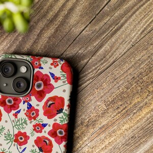 Kalanait Flower of Israel Phone Case Iphone, Galaxy Fruit Israel Art ...