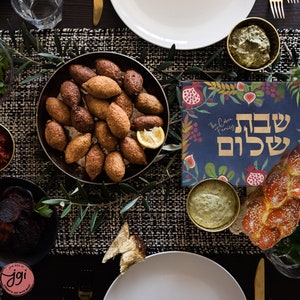 Challah Cutting Board Personalized Shabbat Shalom Glass 7 Species of ...