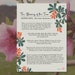 Blessing of Fruit Trees Printable Sheet Download Brachat Hailanot ...