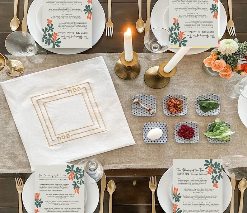 Blessing of Fruit Trees Printable Sheet Download Brachat - Etsy