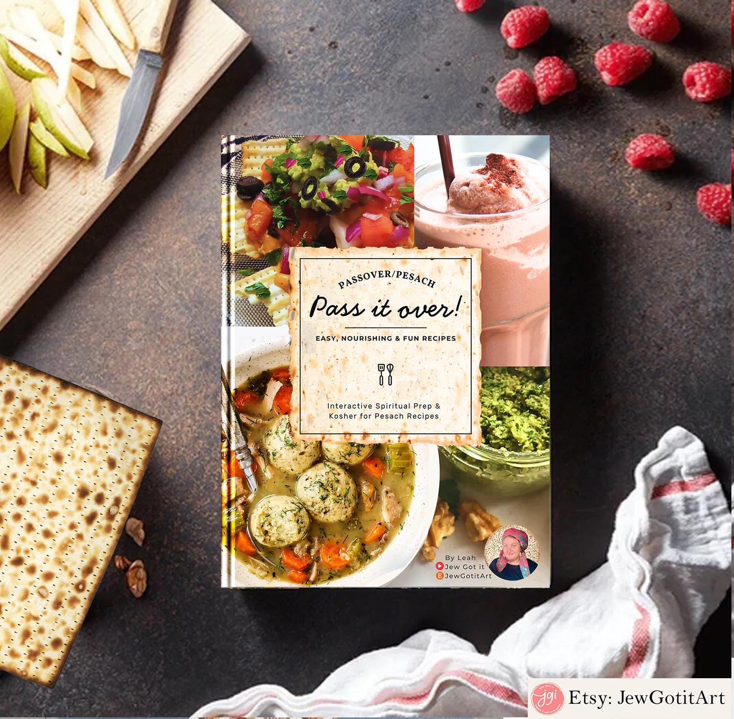 Passover Cookbook Hardcover | Kosher for Pesach Recipes | Jewish ...