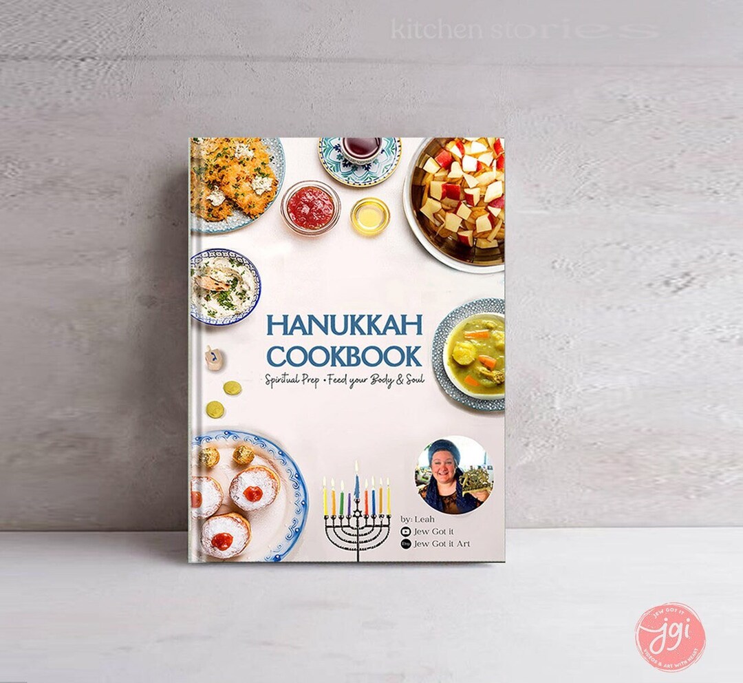 Hanukkah Cookbook Digital Download Recipes Blessings Spiritual ...