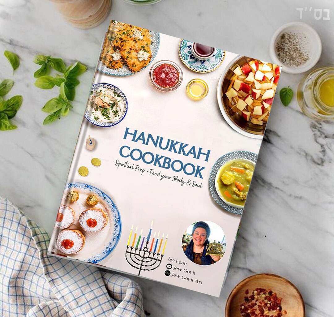 Digital Hanukkah Cookbook Download Recipes Blessings Spiritual ...