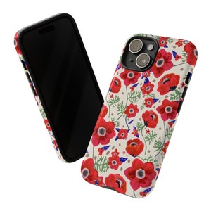 Kalanait Flower of Israel Phone Case Iphone, Galaxy Fruit Israel Art ...