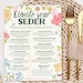 Passover Joke Page Seder Question Printable Passover Table Game ...