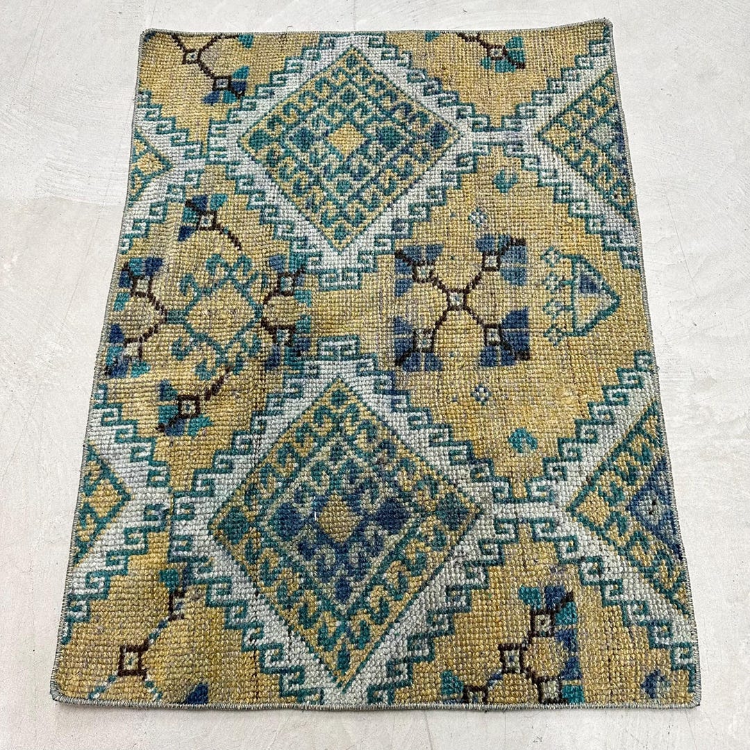 Vintage Rug, 2x3 Small Rug, Turkish Rug, Antique Rugs, Rugs for ...