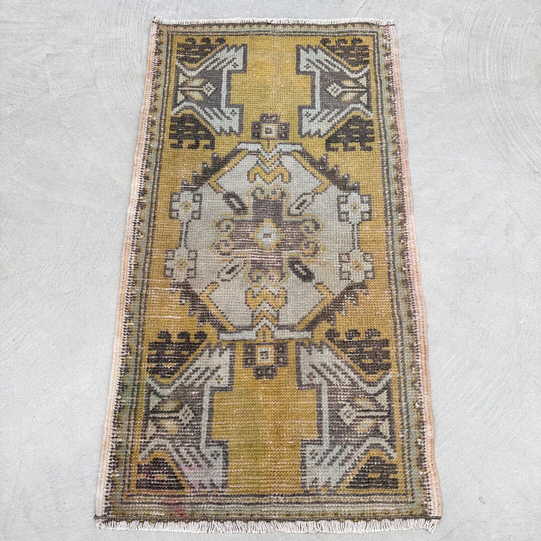 Small Rugs, Vintage Rug, Turkish Rug, Antique Rugs, Rugs for Entry, 1 ...