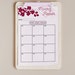 Daily Planner Print, Weekly Planner Print, Monthly Planner Print ...