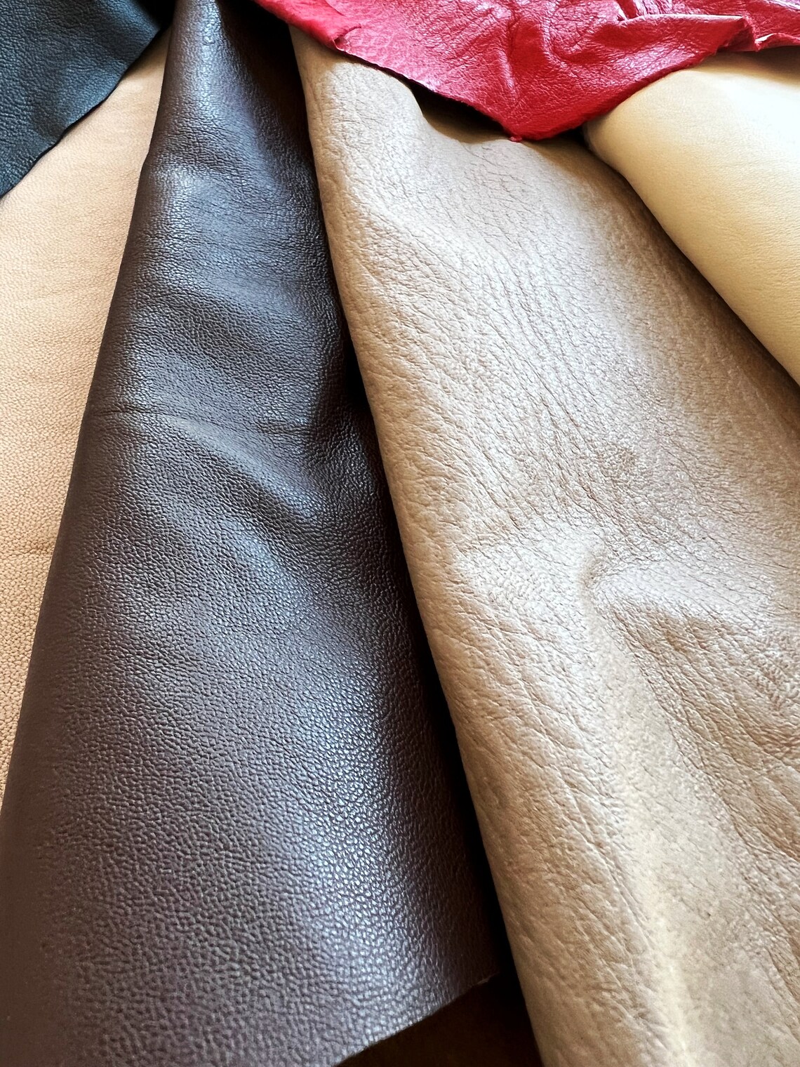 Genuine Leather Scraps, Leather Remnants, Big Size Pieces, Leather ...