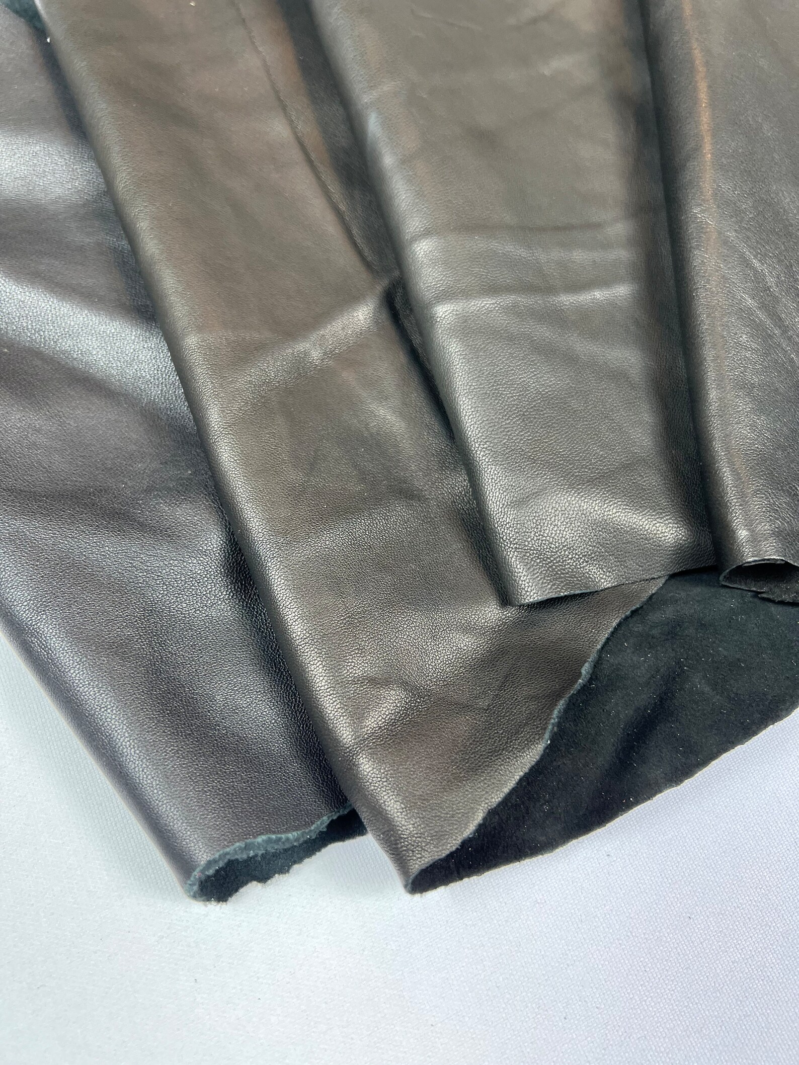 Leather Scraps, Genuine Leather, Leather Remnants, Black Leather Scraps ...