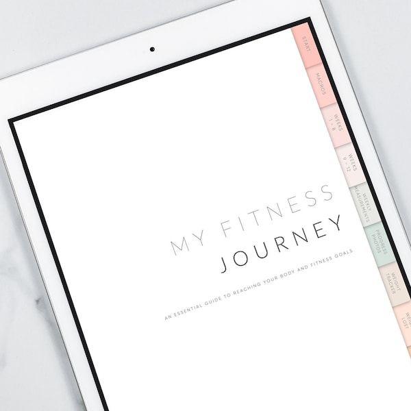 Fitness Planner - Etsy