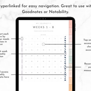 Digital Fitness Planner Goodnotes, Fitness Planner for Ipad, Fitness ...