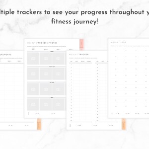 Digital Fitness Planner Goodnotes, Fitness Planner for Ipad, Fitness ...