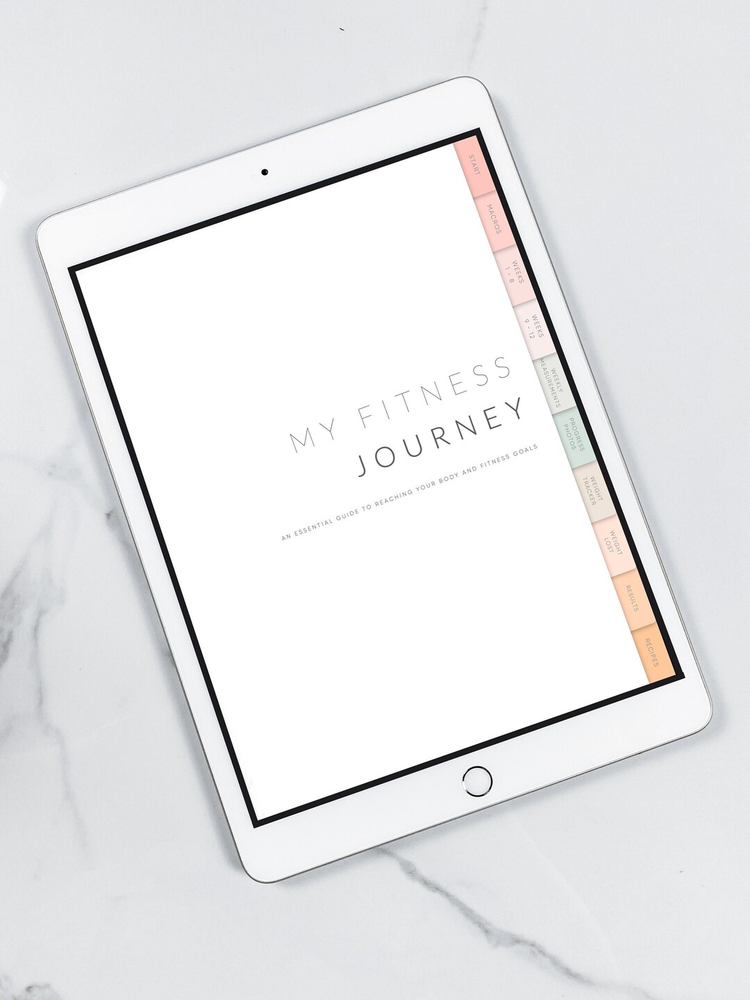 Digital Fitness Planner Goodnotes, Fitness Planner for Ipad, Fitness ...