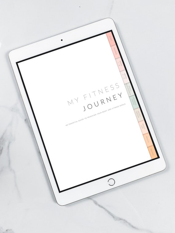 Digital Fitness Planner Goodnotes Fitness Planner for Ipad - Etsy
