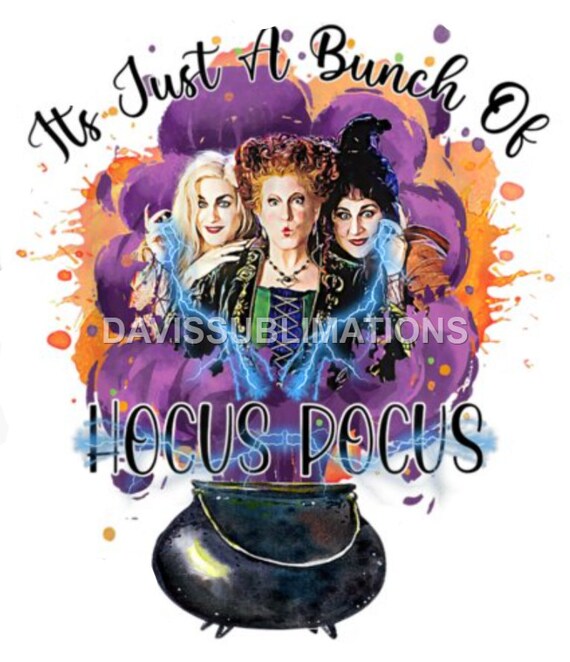 Ready to Press Hocus Pocus Sublimation - Etsy
