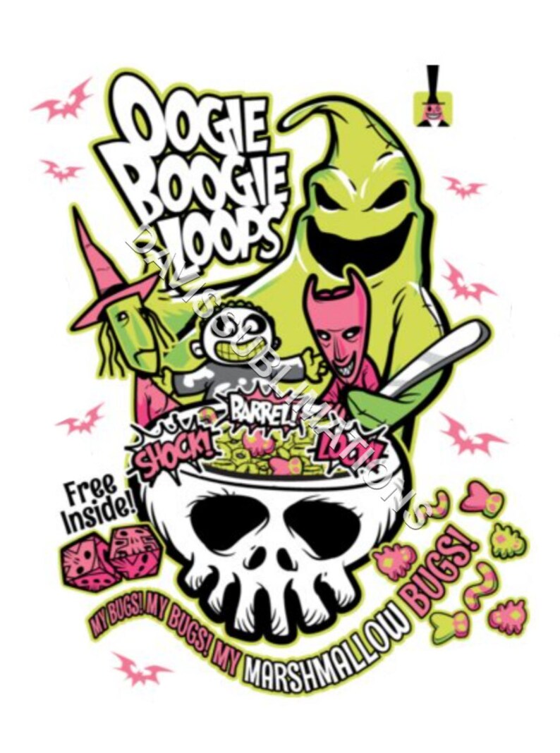 Ready to Press Oogie Boogie Sublimation - Etsy
