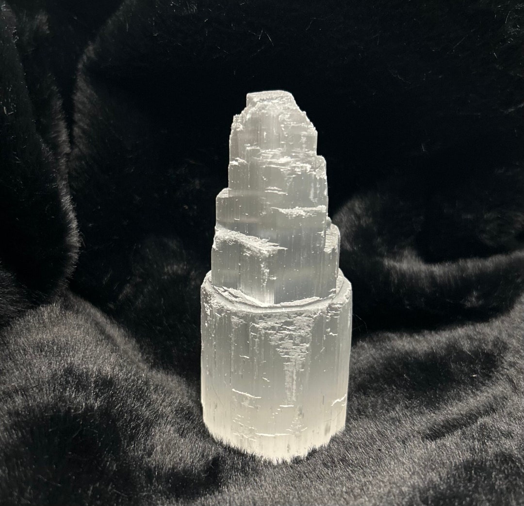 Selenite Towers Healing Crystal - Etsy