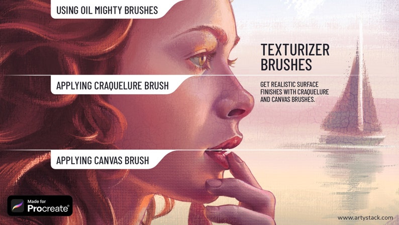 Oil Mighty Brushes for Procreate - Etsy