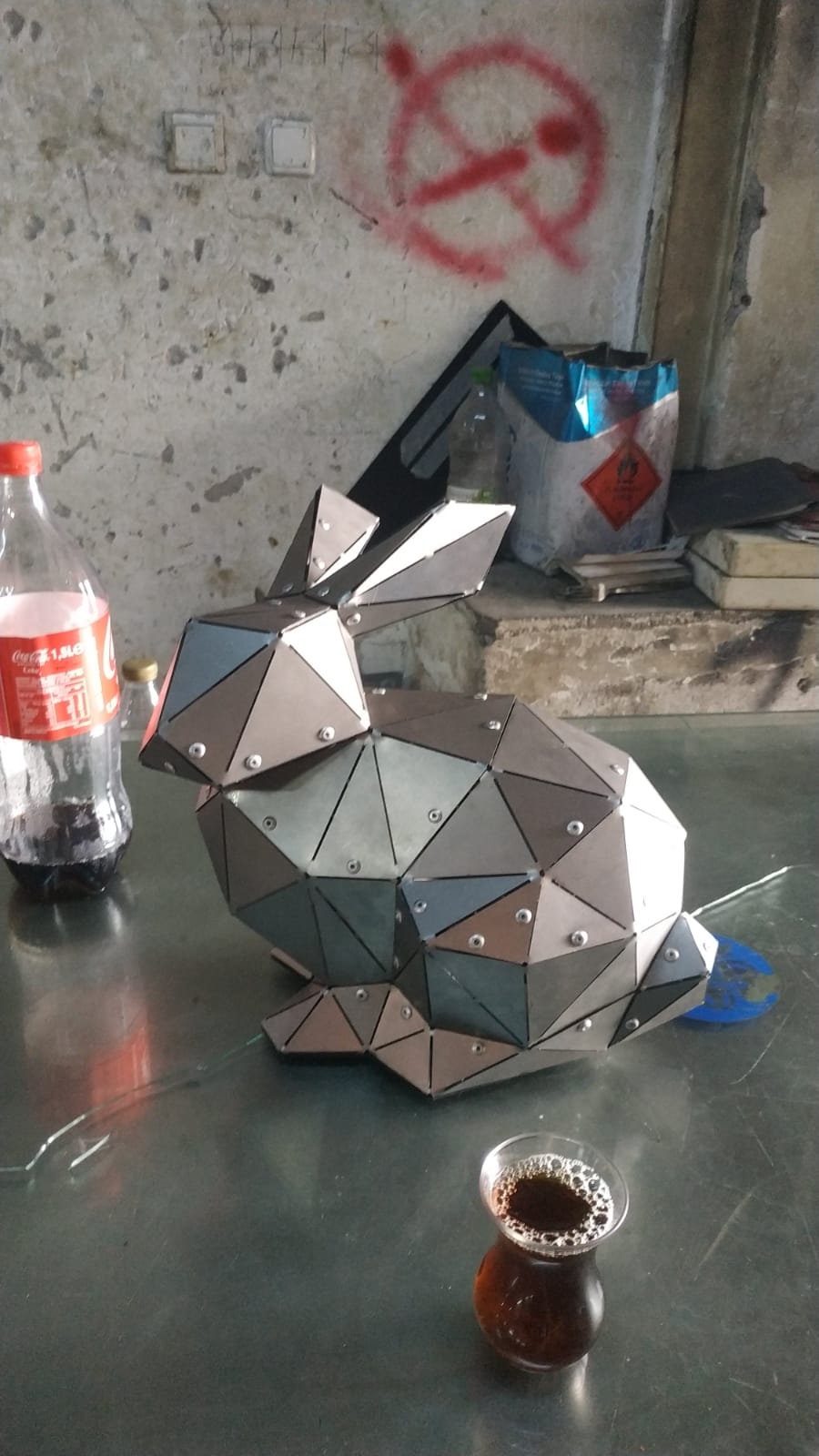 Rabbit DXF Laser Cutting File. in a Way That Does Not Require Welding ...